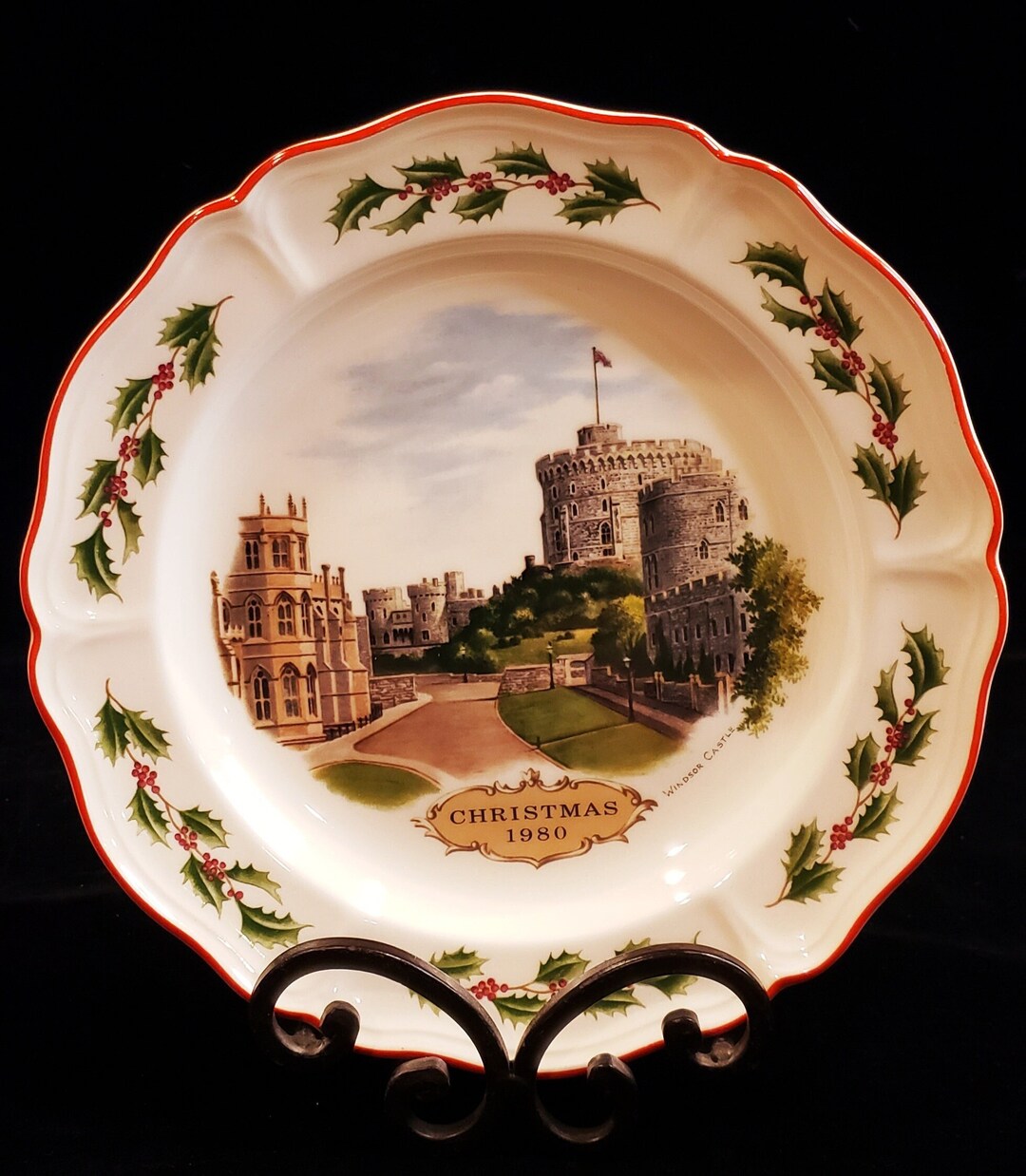 WEDGWOOD WINDSOR CASTLE, 1980 Queen's Ware, Debut Collectible Vintage ...