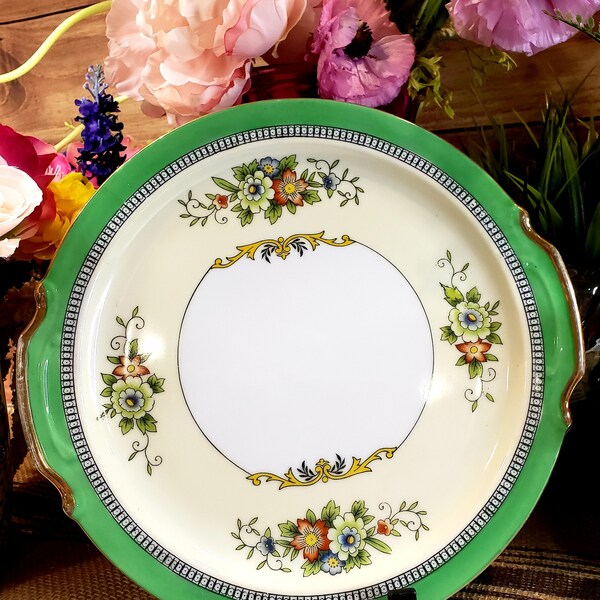 Antique Cake Plate - Etsy