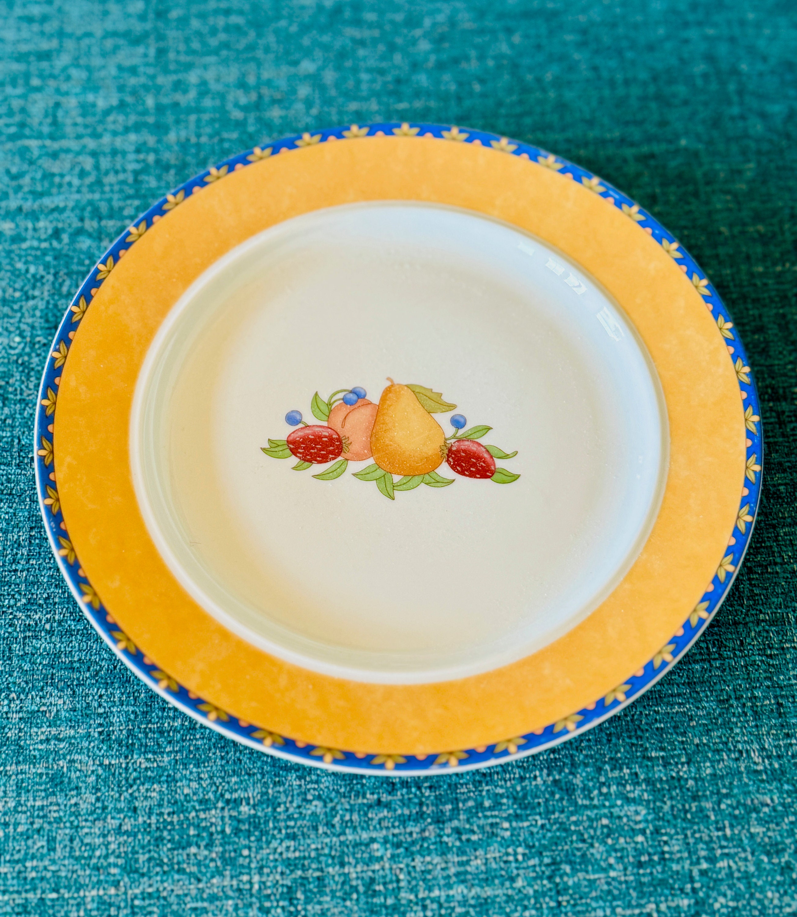 DANSK FIANCE FRUITS Tableware, Dinner/salad Plates, Rim Soup Bowls ...