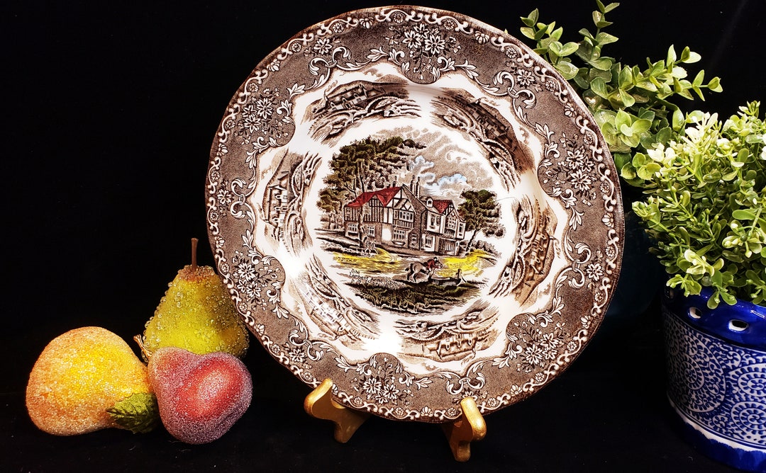 Grindley Staffordshire English Country Inns, Vintage Collectible Dinner ...