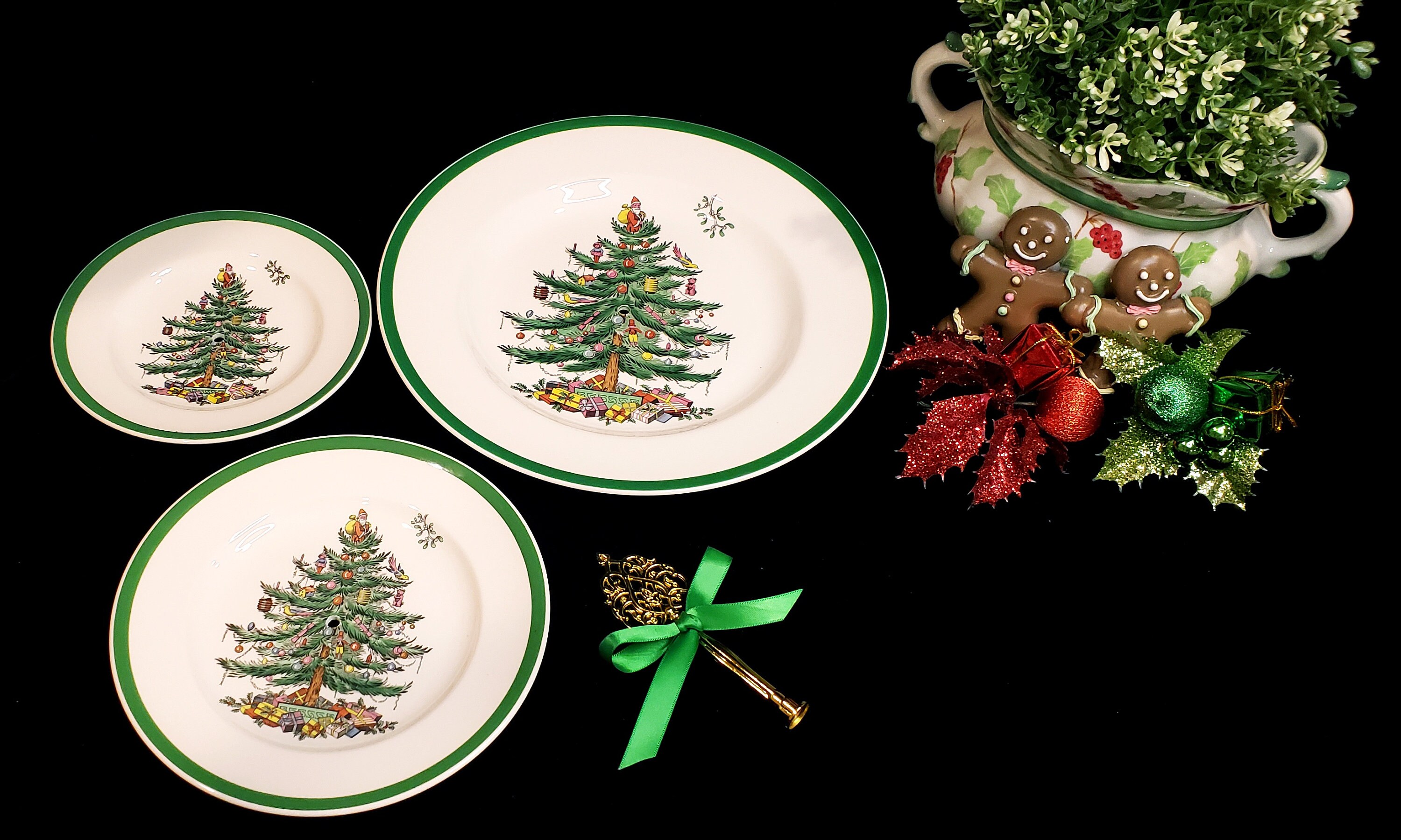 Spode Christmas Tree 3-tier Server: Holiday Appetizer Dessert Stand - Etsy