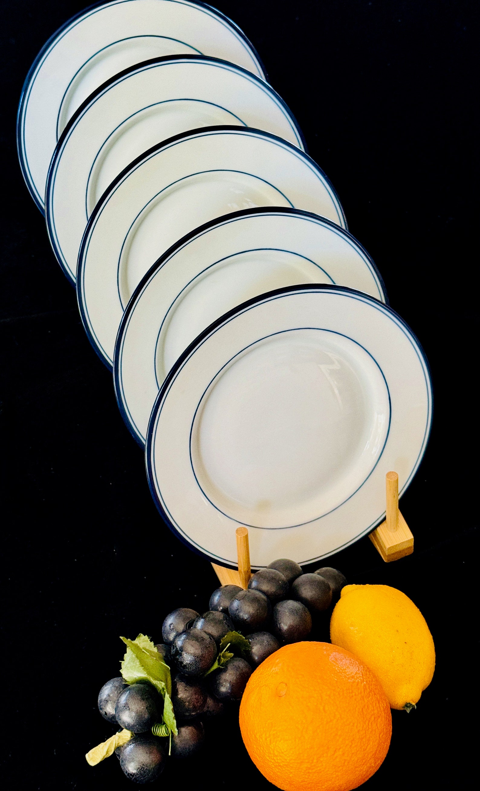 DANSK CONCERTO Allegro Blue Tableware: Danish Modern Crisp Nautical ...