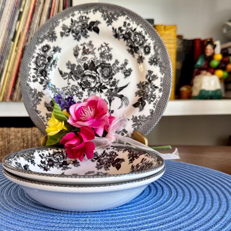 Royal Stafford Pasta Bowl - Etsy