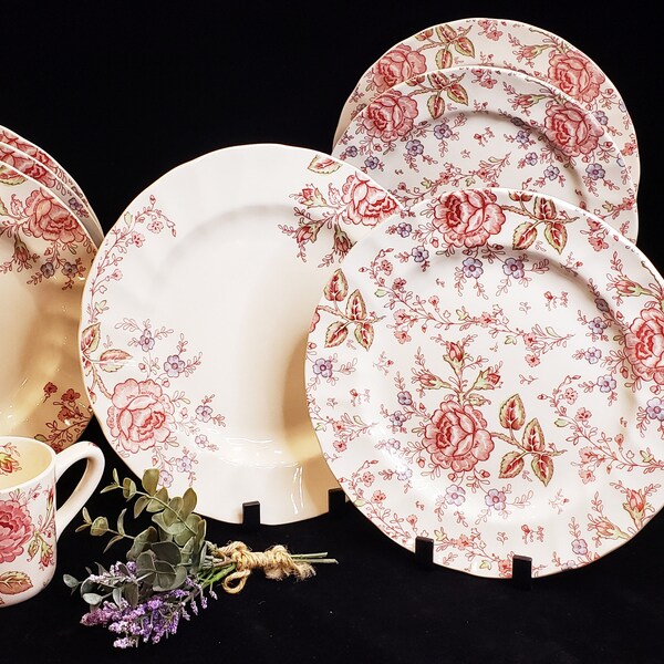Rose Chintz China - Etsy