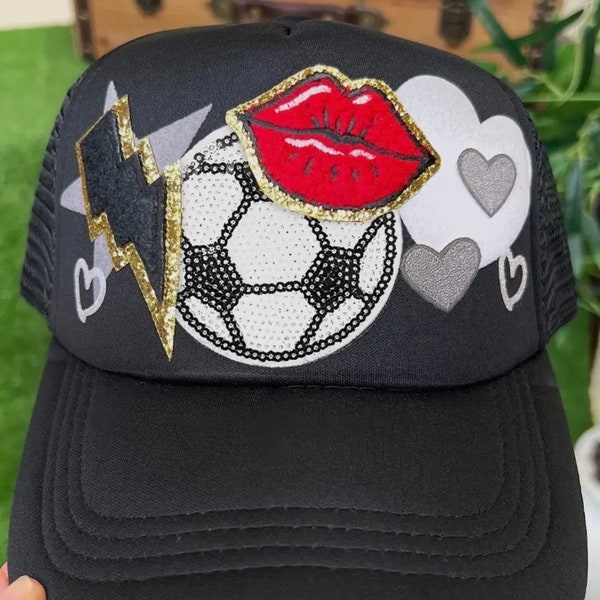 Womens Soccer Trucker Hat - Etsy