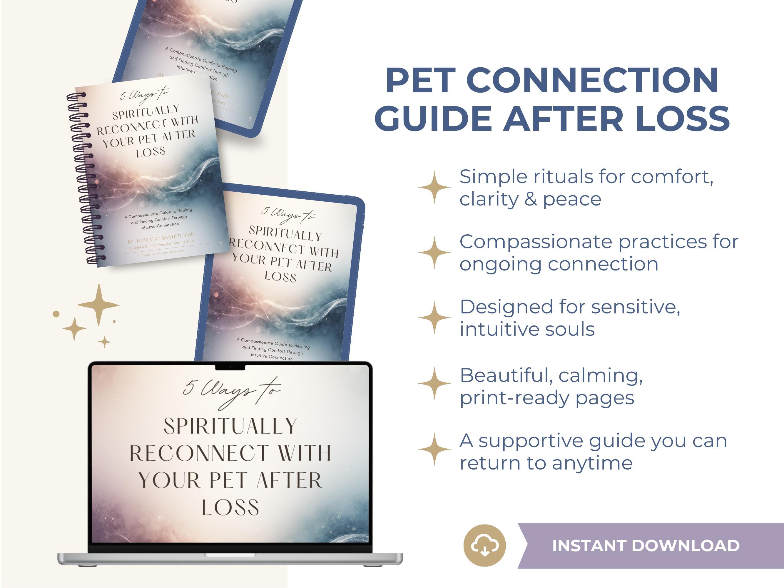Pet Connection Guide After Loss PDF - Etsy
