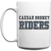 Caesar Rodney Riders Logo High Quality Ceramic Coffee Mug - White Made ...
