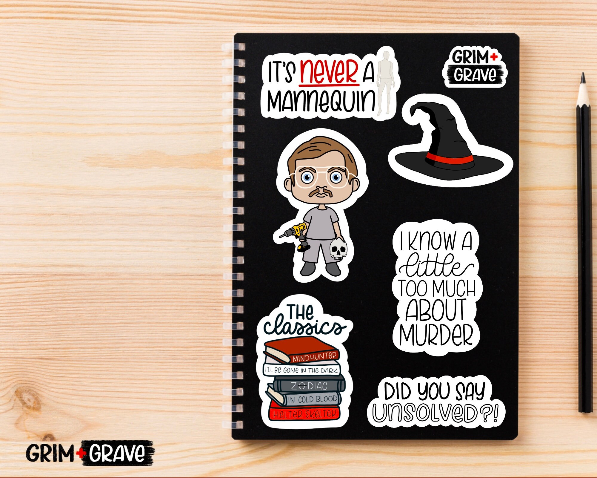 Ed Gein Sticker Butcher of Plainfield - Etsy