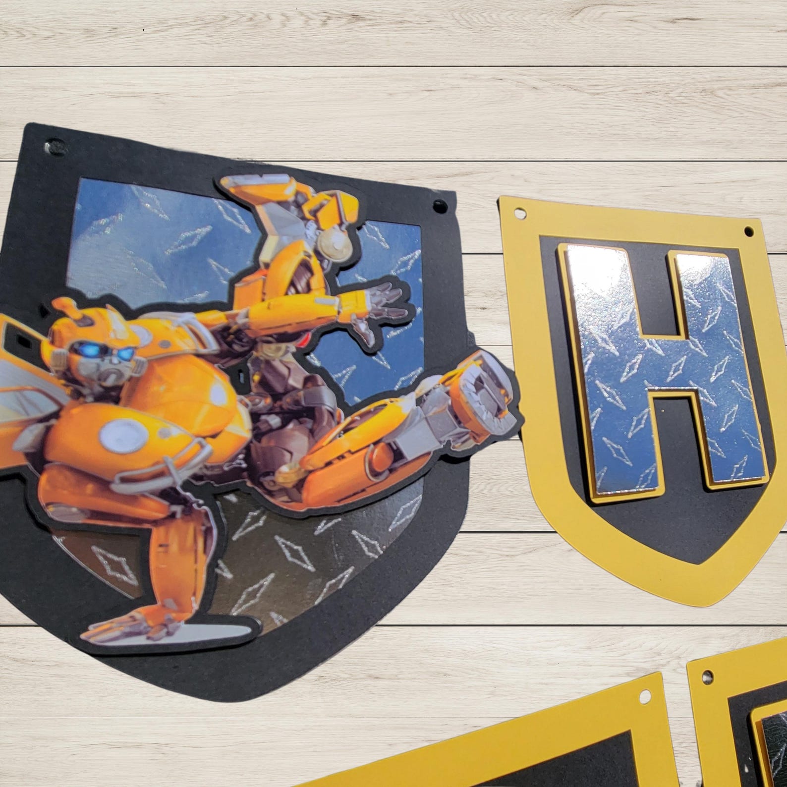 Transformers - Bumblebee Birthday Banner - Personalized - Etsy