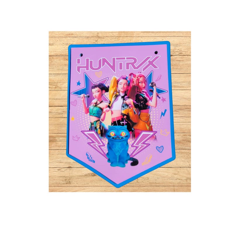 Kpop Demon Hunters, Huntr/x Birthday Banner - Personalized - Etsy