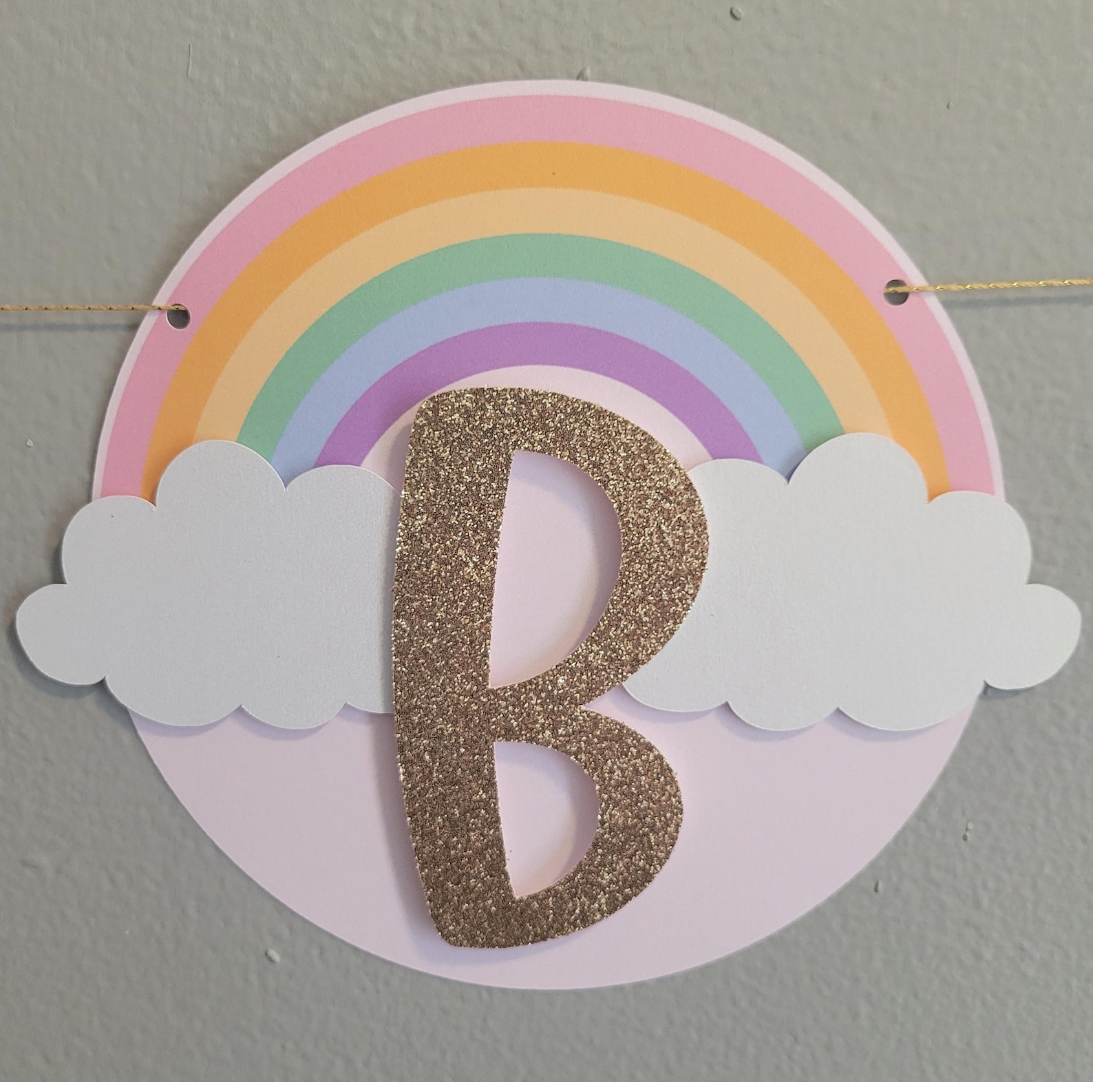 Unicorn & Rainbows Birthday Banner - Etsy