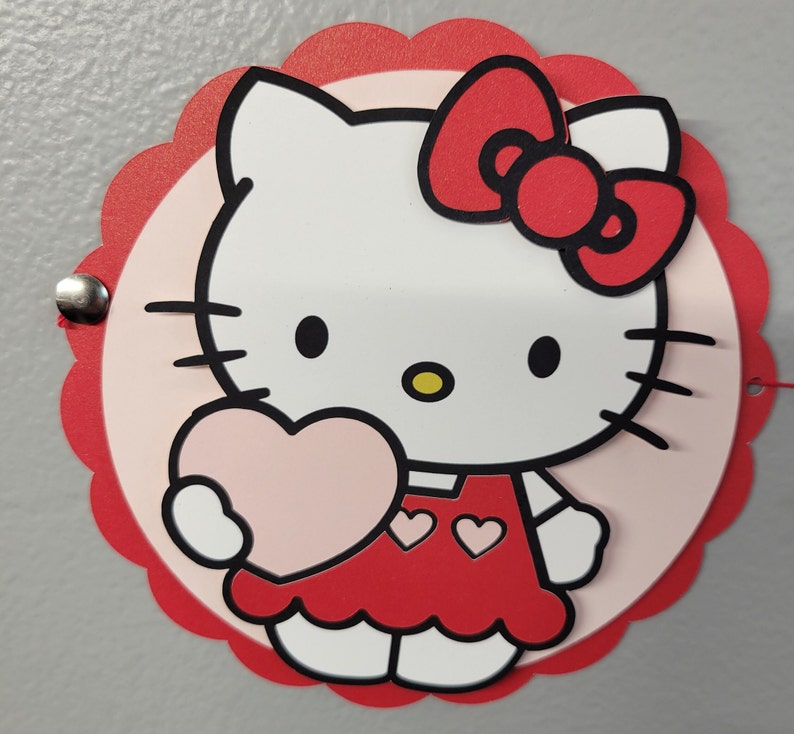 Hello Kitty Birthday Banner - Etsy