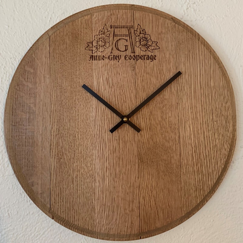 Whisky Barrel Clock - Etsy