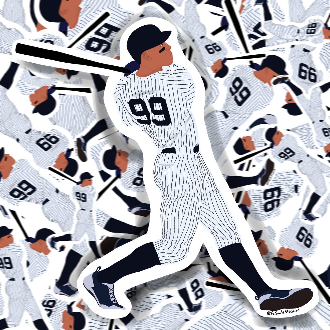 Aaron Judge New York Yankees Baseball Sticker - Etsy