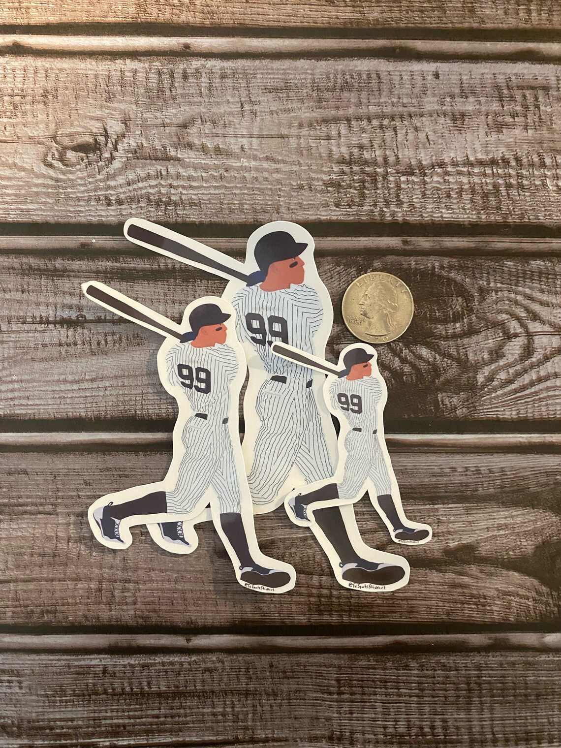 Aaron Judge New York Yankees Baseball Sticker - Etsy
