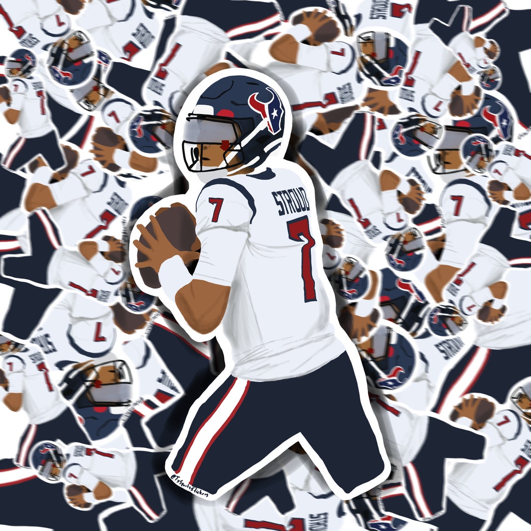 CJ Stroud Houston Texans Vinyl NFL Football Sticker - Etsy
