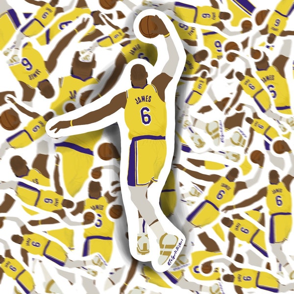Lakers Stickers - Etsy