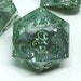 Forest Mists Handmade 7 Piece Dice Set | Sharp Edge | D&D and ...