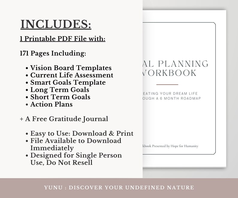 The Ultimate Goal Planning Workbook Journal Entries Goal Setting ...