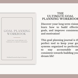 The Ultimate Goal Planning Workbook Journal Entries Goal Setting ...