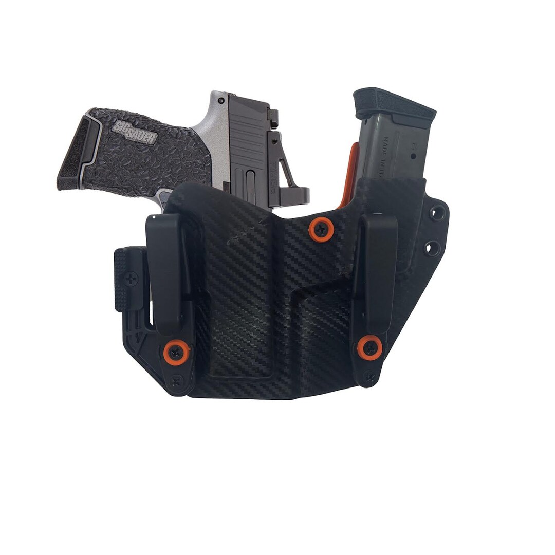 Springfield Hellcat Olight Baldr Mini RDP/ Osp RMR Cut IWB Concealment ...