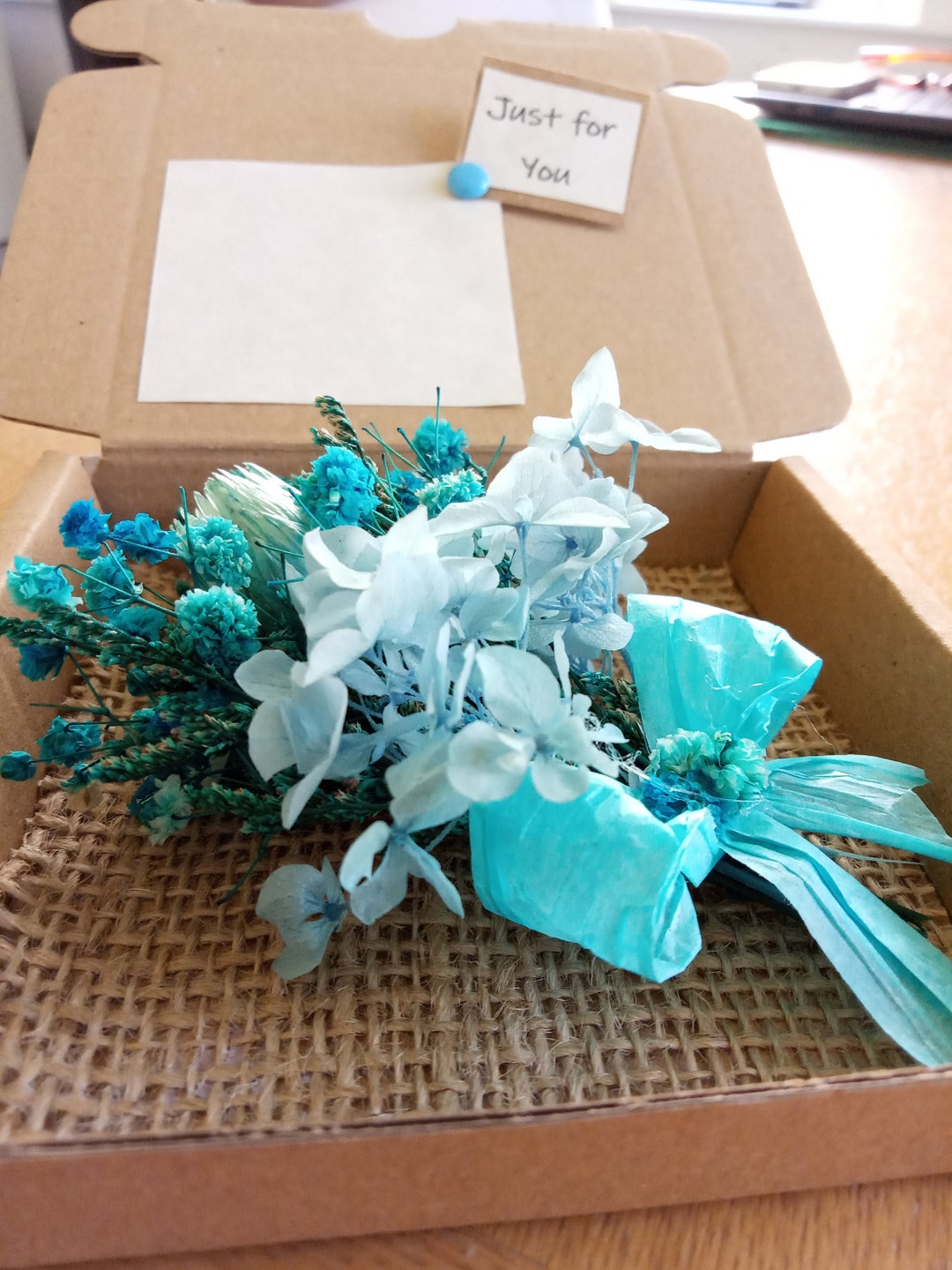 Flower Posy. A Gift Selection of Individually Created Mini Dried ...