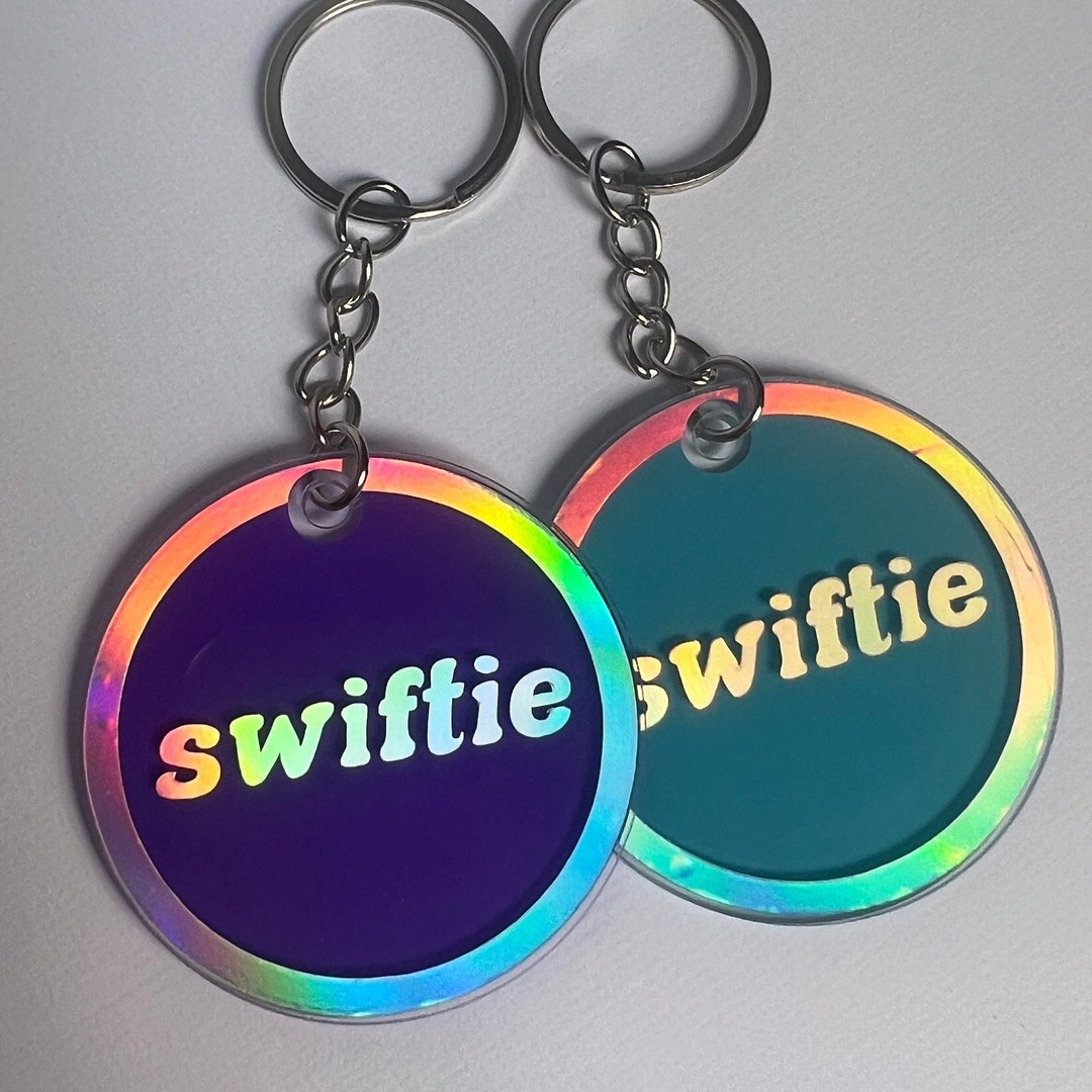Custom Colour Swiftie Keychain Taylor Swift Keychain Swiftie - Etsy