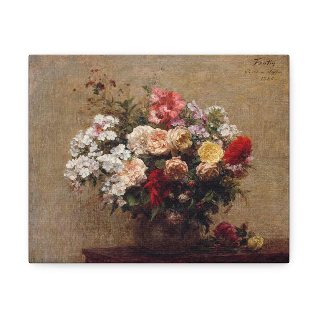 Summer Flowers (1880) in High Resolution by Henri Fantin-latour ...