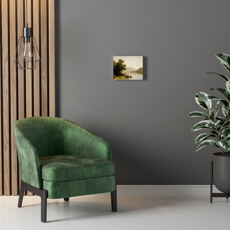 Lake George 1857 John William Casilear American Stretched - Etsy Ireland