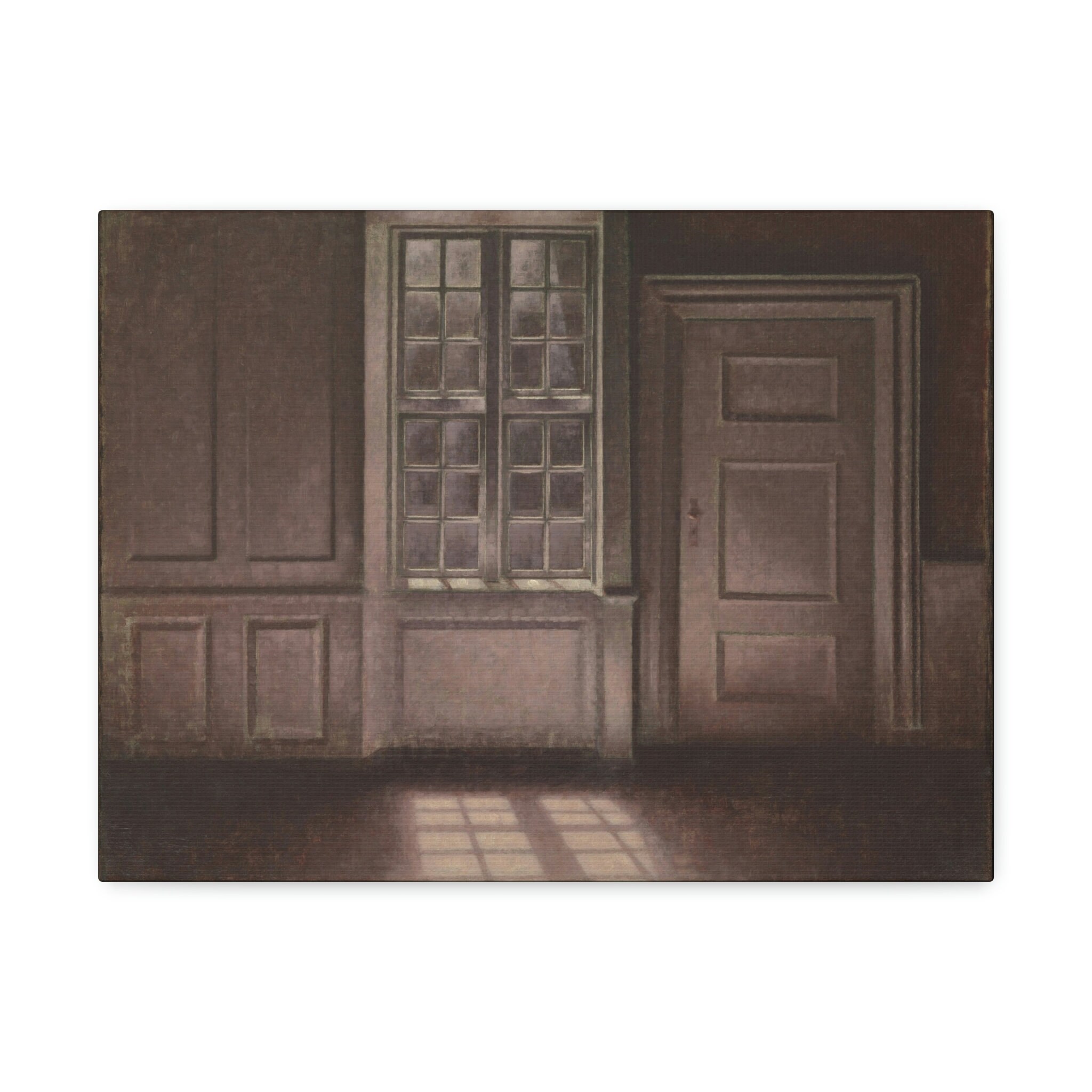 Moonlight, Strandgade, 1900-1906, Vilhelm Hammershøi, Danish ...