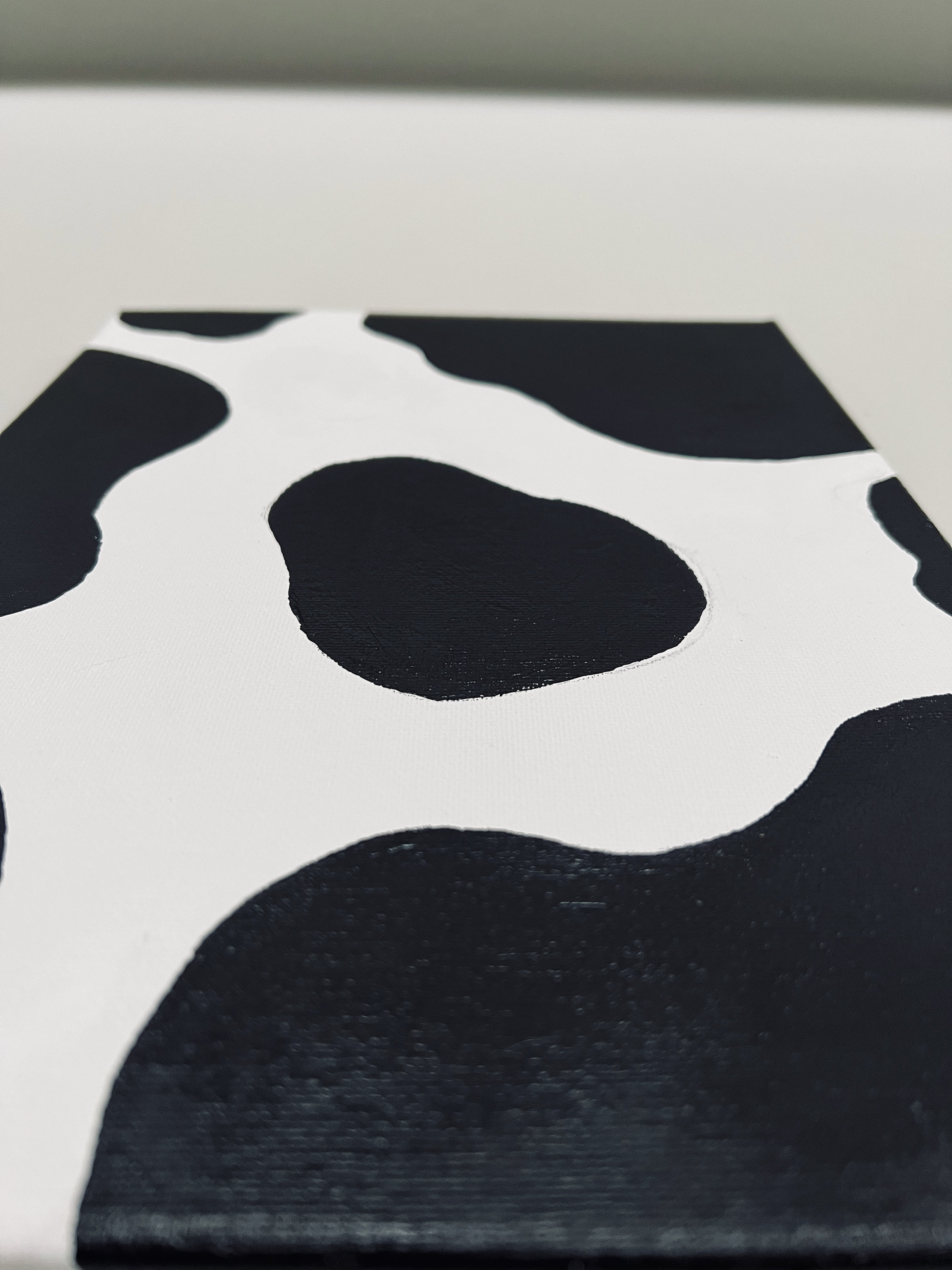 Original Cow Print Painting - Etsy