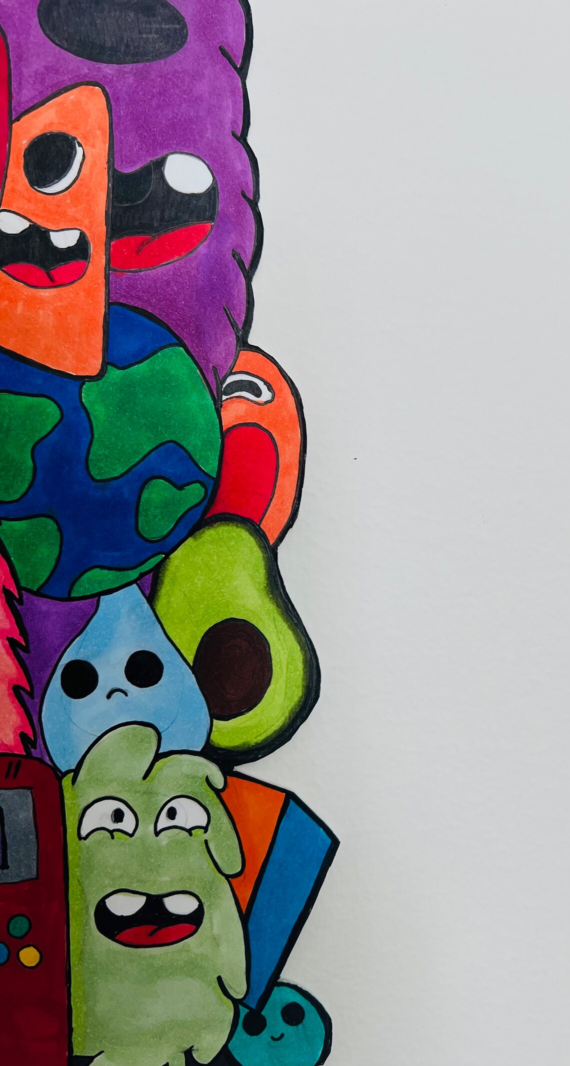 Original Live Edge Doodle Art - Etsy