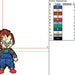 Chucky Embroidery Design File Pattern Dst Exp Pes Jef - Etsy