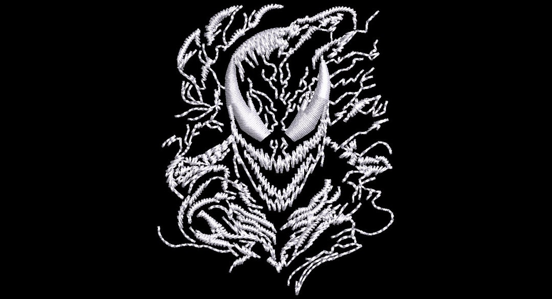 Venom Embroidery File Design Pattern Dst Exp Jef Pes - Etsy
