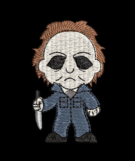 Michael Myers Embroidery Design Pattern File - Etsy