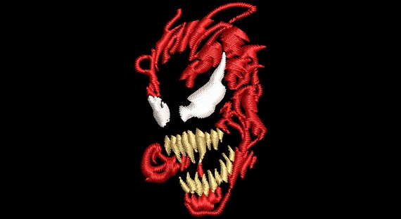 Carnage Embroidery File Design Pattern Dst Jef Pes Exp | Etsy