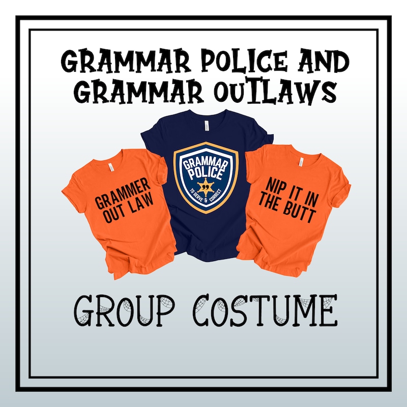 Grammar Police - Etsy