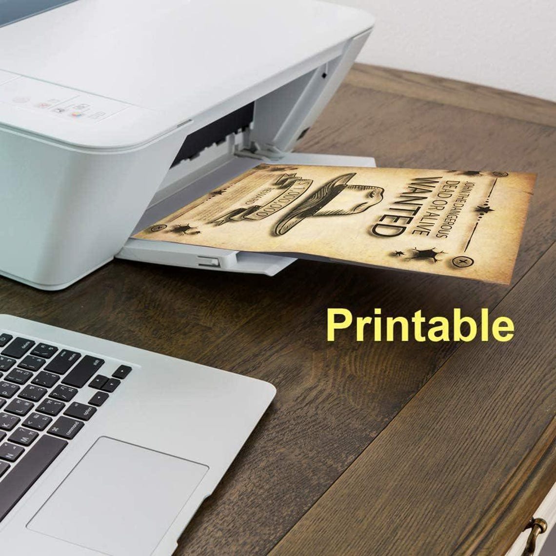 48 Pack Antique Vintage Stationary Paper, 8.5x 11 Parchment Paper for ...