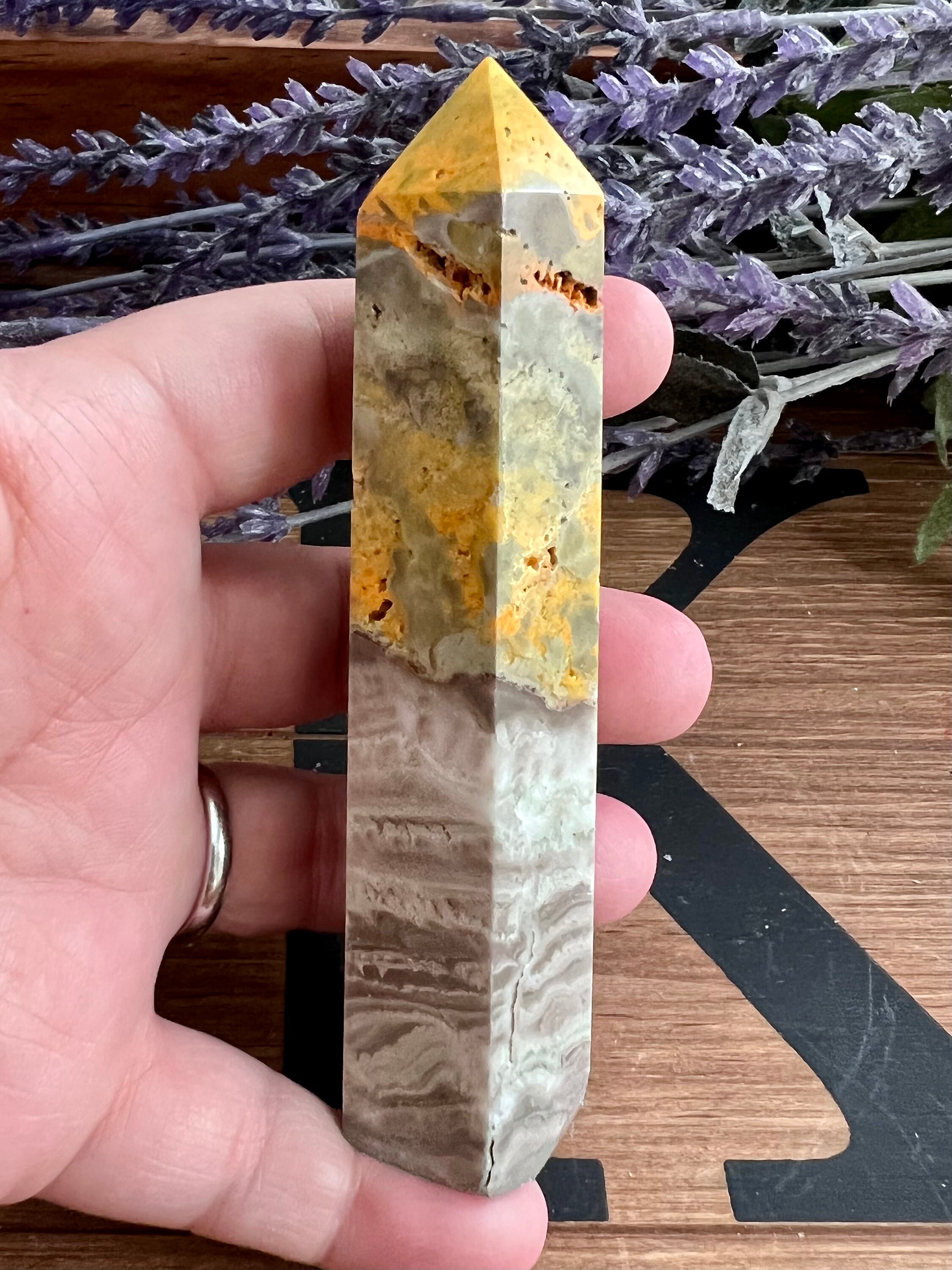 Bumblebee Jasper Tower Bumblebee Jasper Point Bumble Bee - Etsy