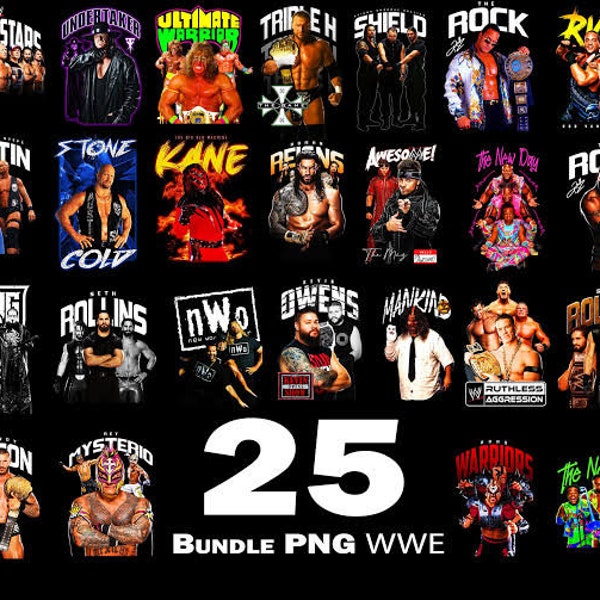 Wwe Svg - Etsy