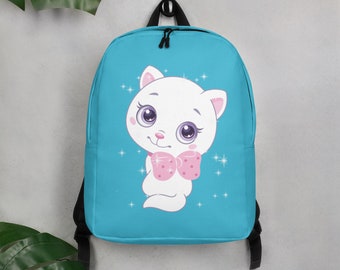 Blue Sparkle Backpack - Etsy