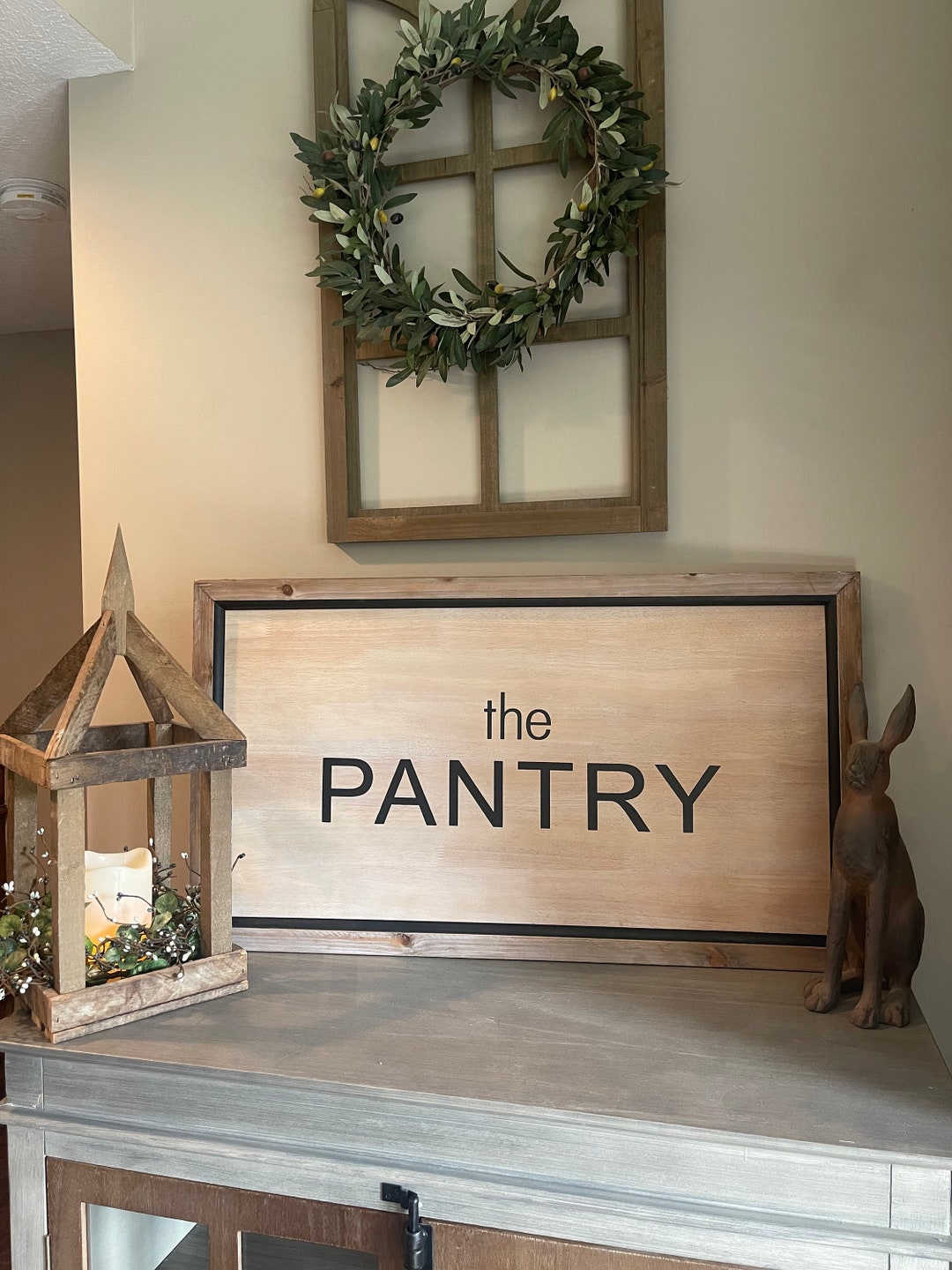 The Pantry Sign - Etsy