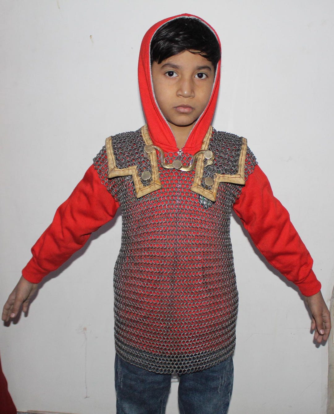 Children's Roman Chainmail Armor Lorica Hamata 10mm Butted Rings - Etsy