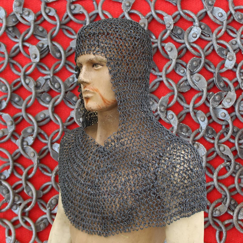 Chainmail Hood - Etsy
