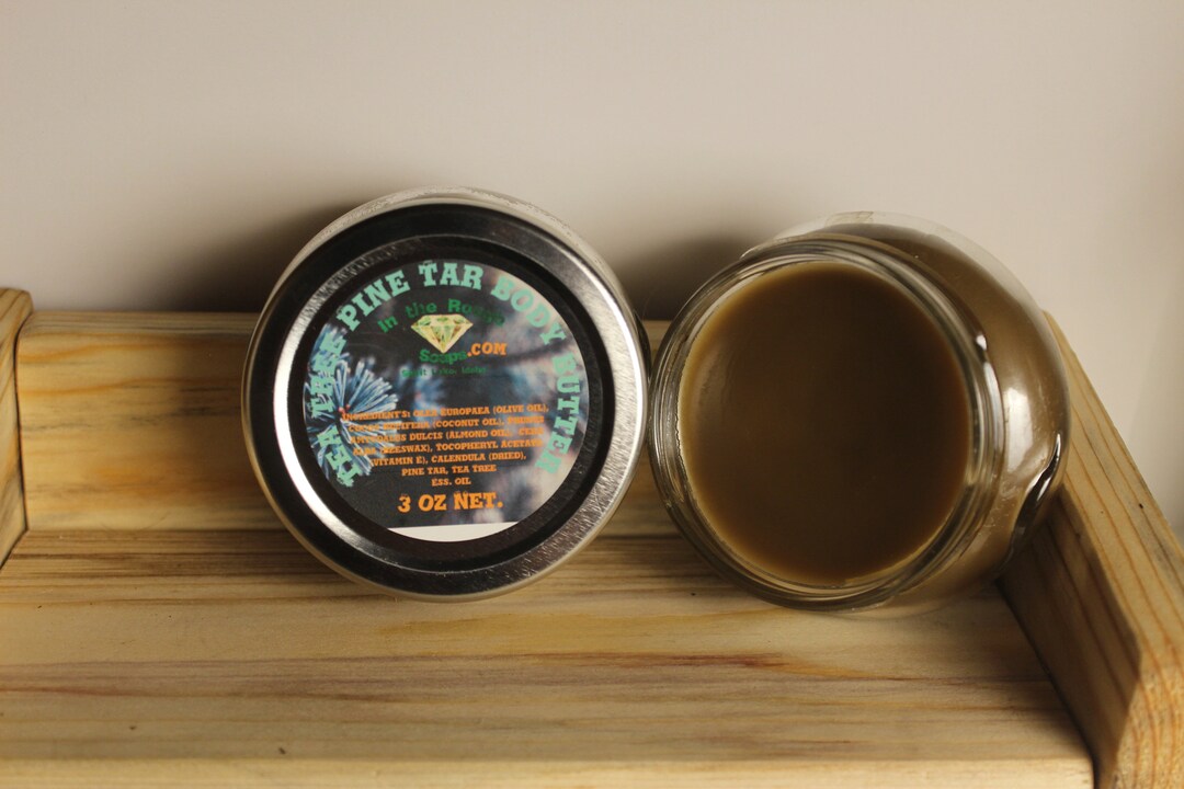 Tea Tree Pine Tar Body Butter Perfect for Eczema and Psoriasis - Etsy