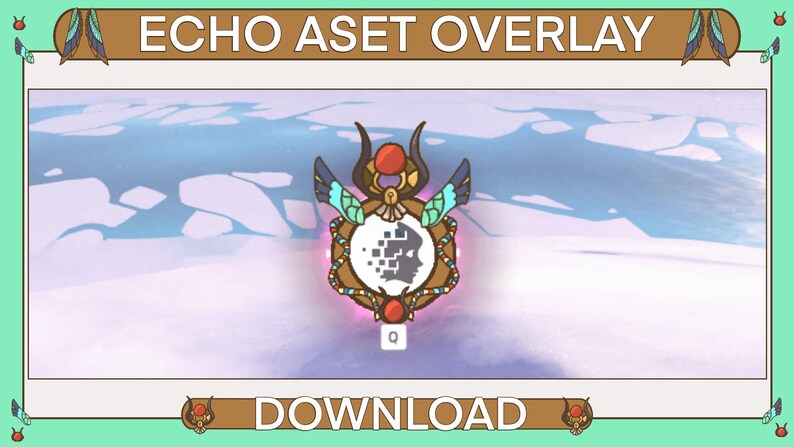 Echo Aset Overwatch Overlay for Twitch Cute Echo Aset Echo Aset HUD ...