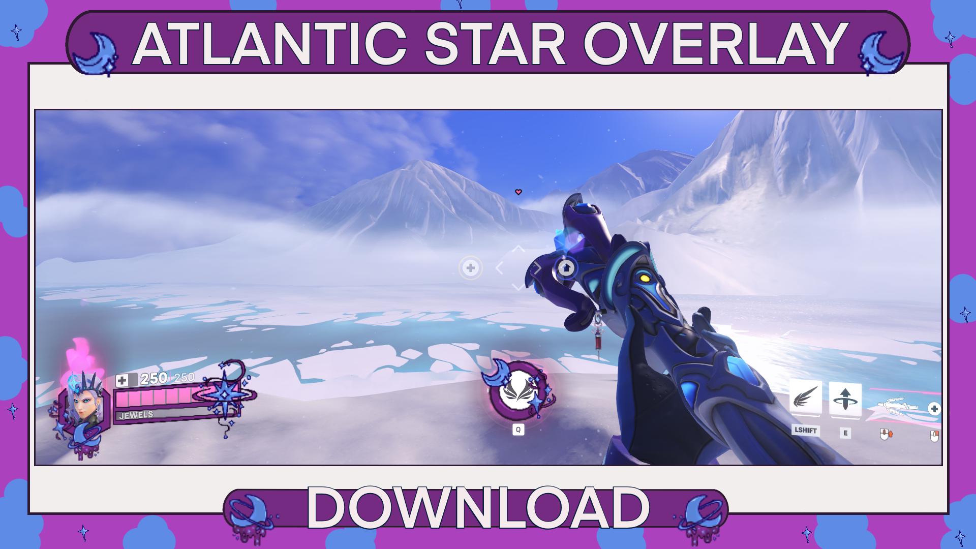 Atlantic Star Overwatch Overlay for Twitch Cute Atlantic Star Atlantic ...