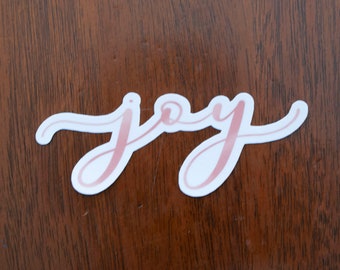 Joy Sticker | Etsy