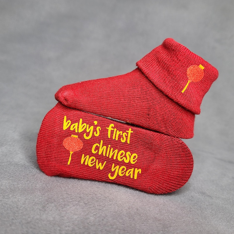 Red Infant Socks - Etsy