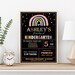 First Day of School Sign Boho Rainbow First Day of School Sign - Etsy